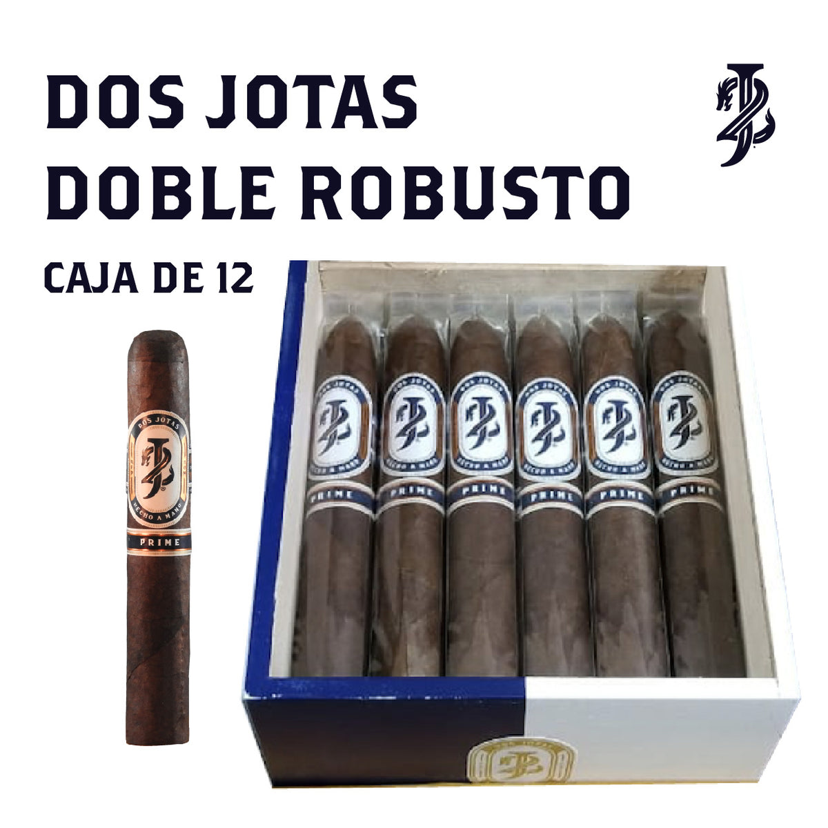 Dos Jotas Prime Double Robusto Dominican Cigar
